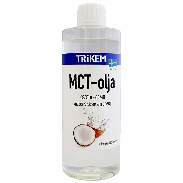 MCT Olie 500ml - TRiKEM - BRUGSHUNDESHOPPEN